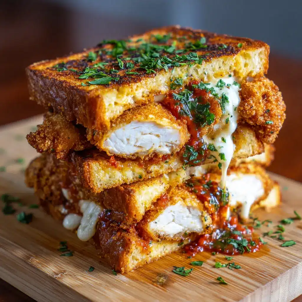 Crispy Chicken Parmesan Stuffed Toast – A Comforting Masterpiece - My Blog