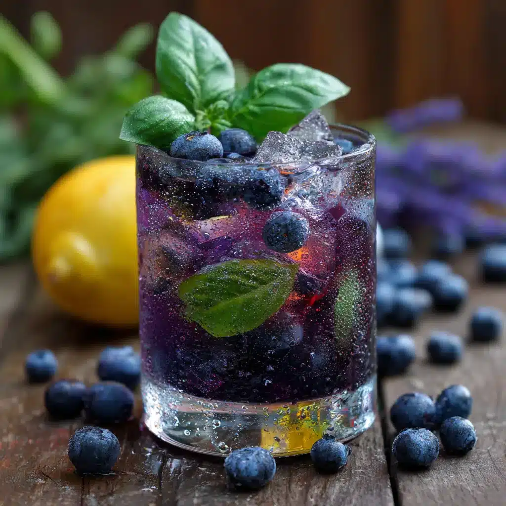Blueberry Basil Lemon Lavender Mocktail – A Refreshing 5-Minute Delight ...