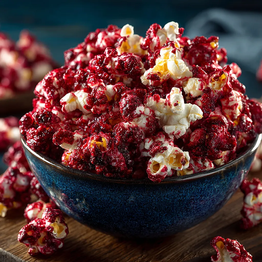 Bloody Red Velvet Popcorn – A Magical Snack Ready in 20 Minutes - My Blog