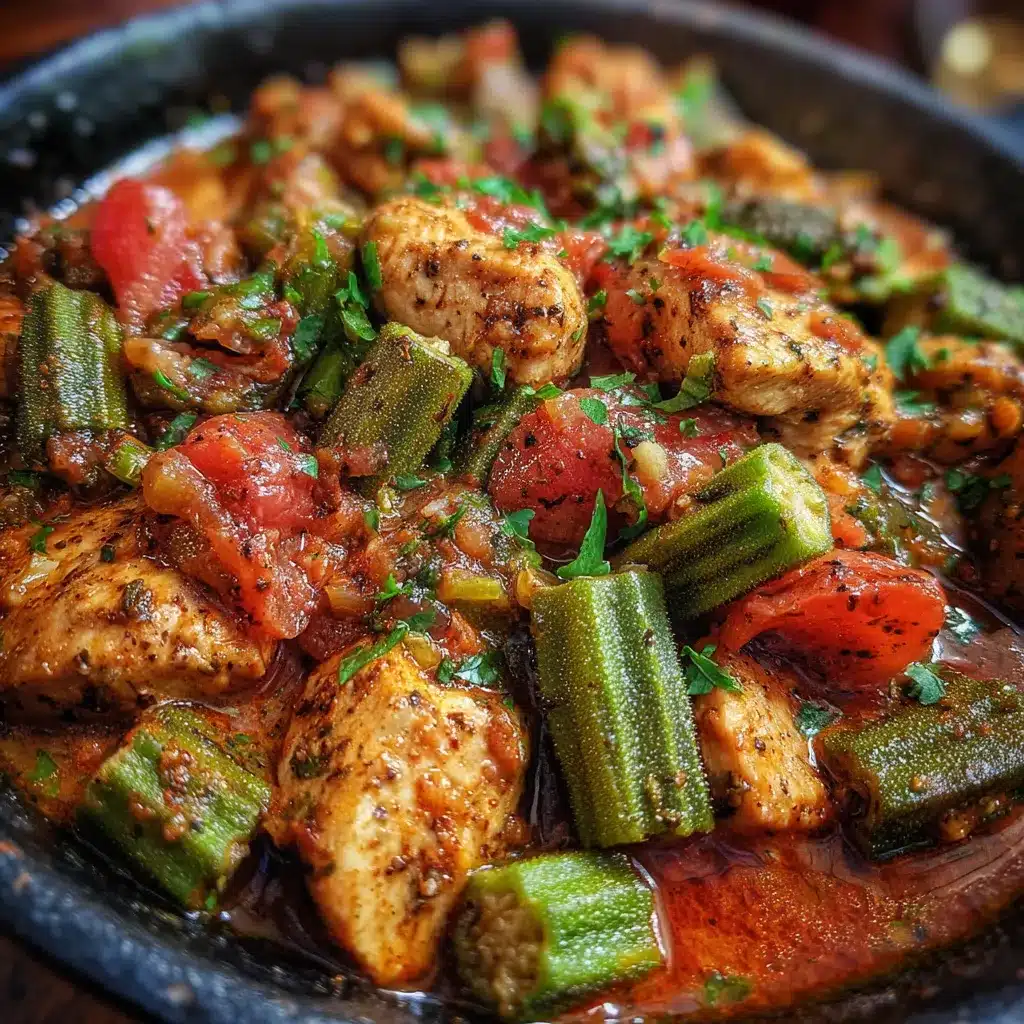 Creole Chicken And Okra: A Classic Family-Style Recipe - My Blog
