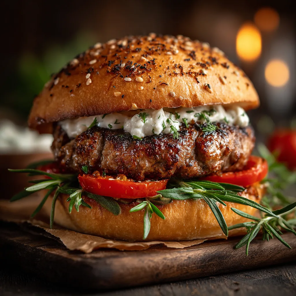 Lamb Burger: A Quick and Easy Culinary Delight - My Blog