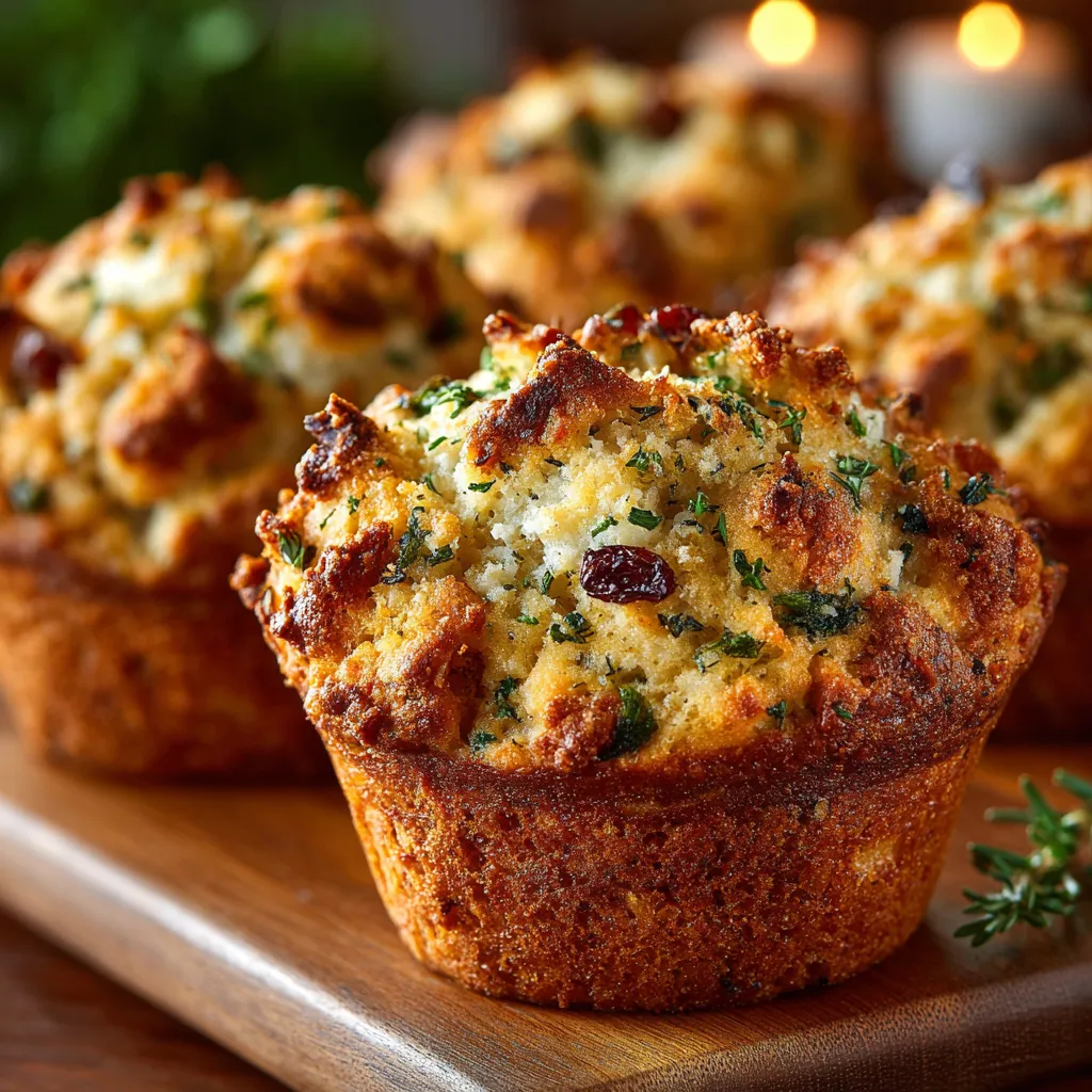 Stuffing Muffins: A Cozy, Homemade Twist on a Classic Thanksgiving Side ...