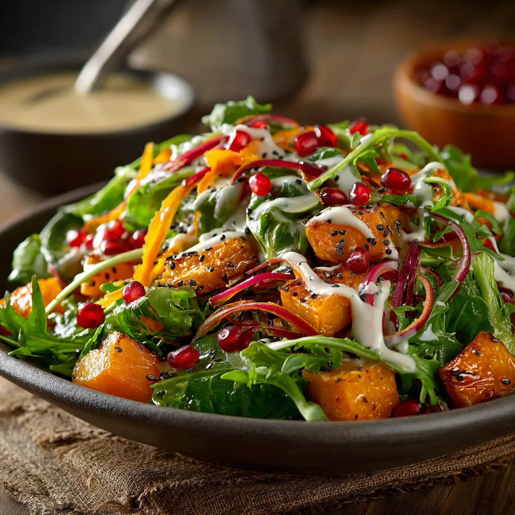 Fall Salad with Maple-Lime Dressing: A Heavenly 15-Minute Delight - My Blog