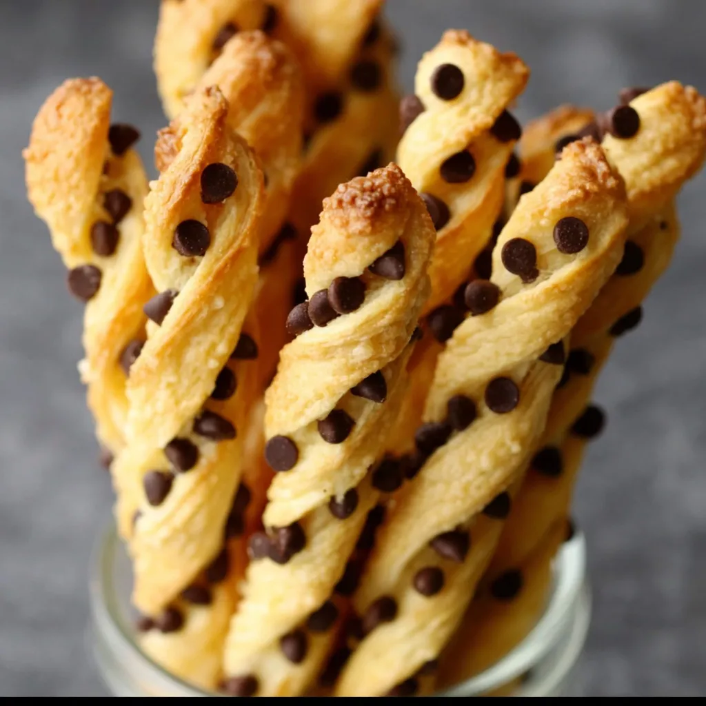 Chocolate Chip Cookie Dough Twists – A Delightful Twist on a Classic ...