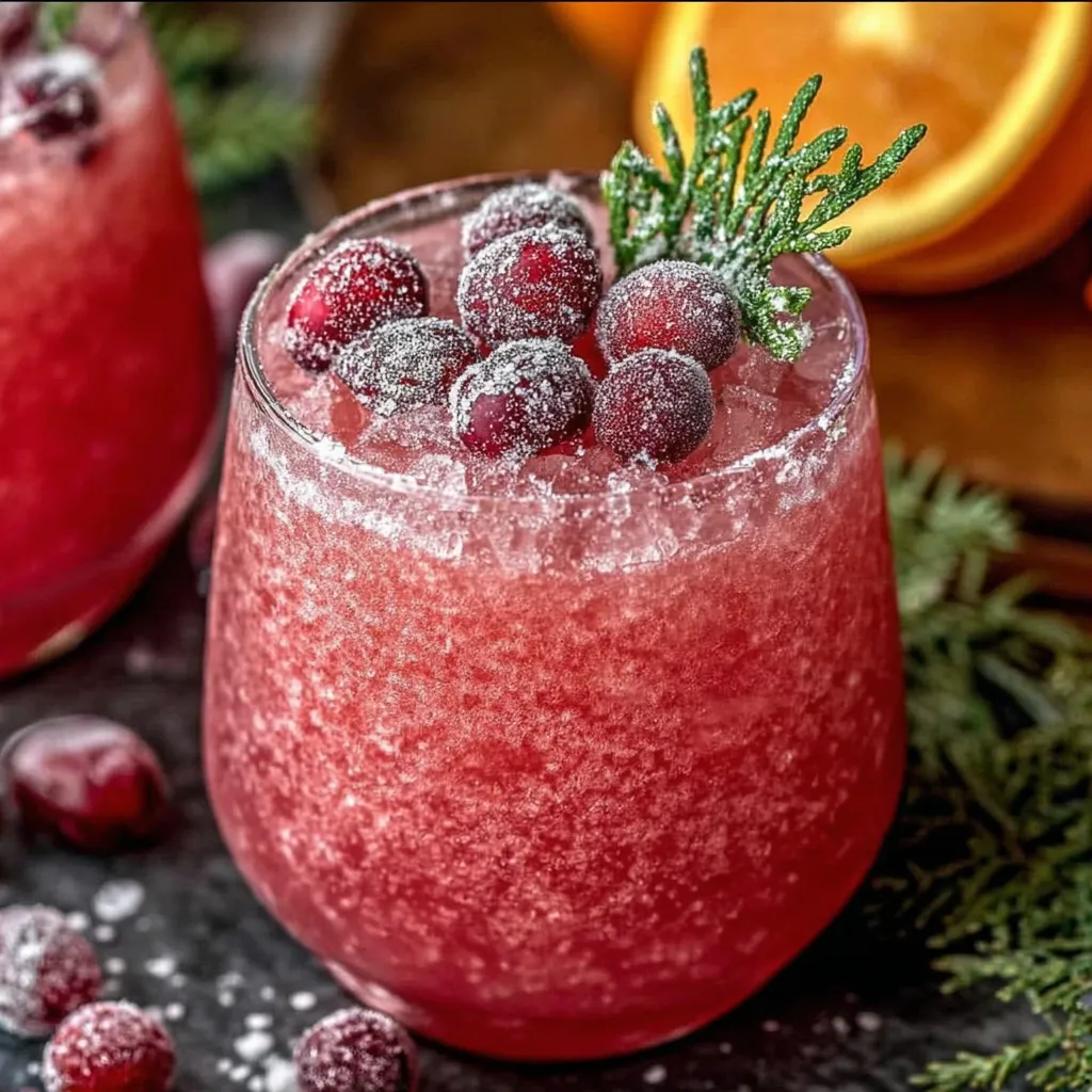 Non-Alcoholic Christmas Slush Mocktail: A Foolproof Festive Beverage ...