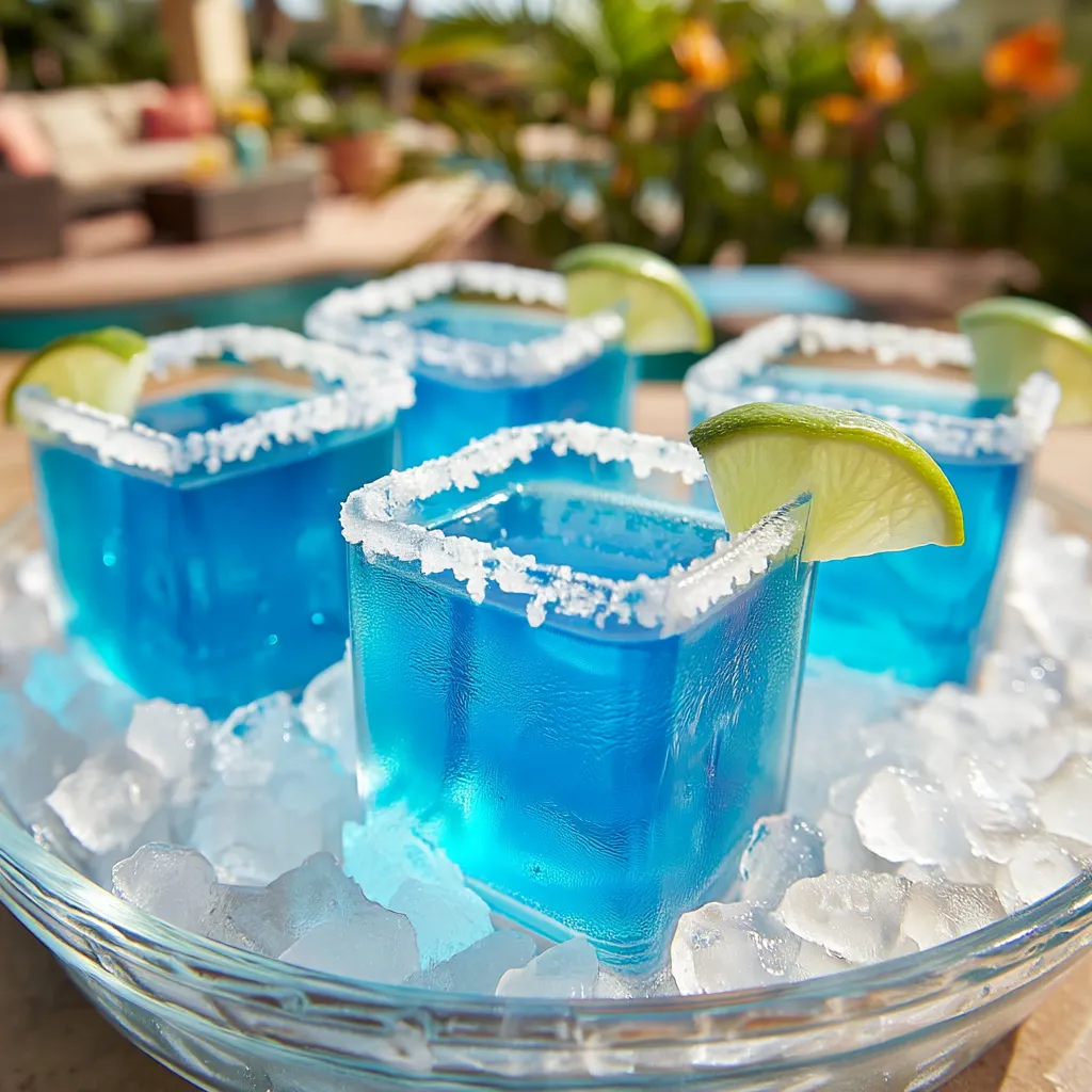 Frozen Blue Margarita Jello Shots – The Perfect Party Treat - My Blog