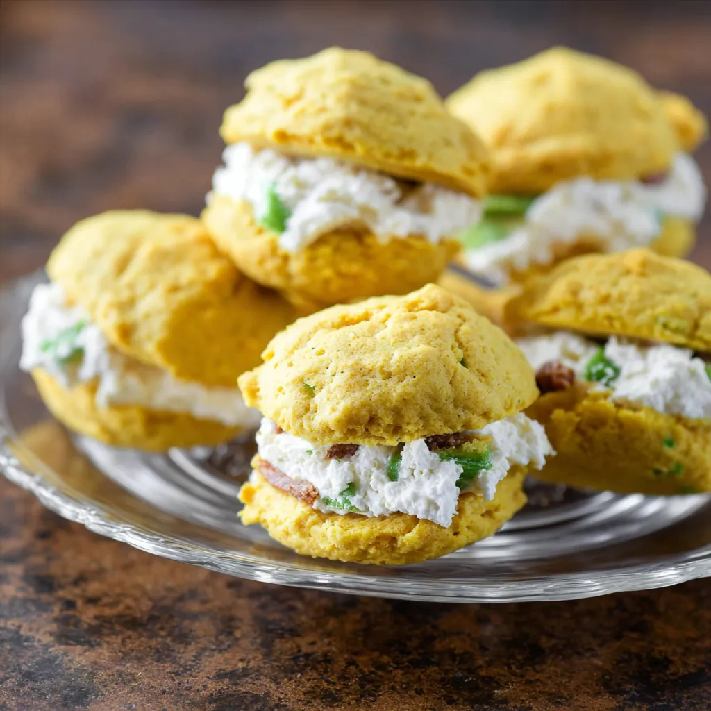 Jalapeno Cornbread Whoopie Pies with Bacon Goat Cheese – A ...