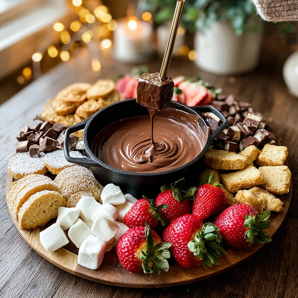 Chocolate Lava Fondue Board: A Decadent 5-Minute Dessert - My Blog