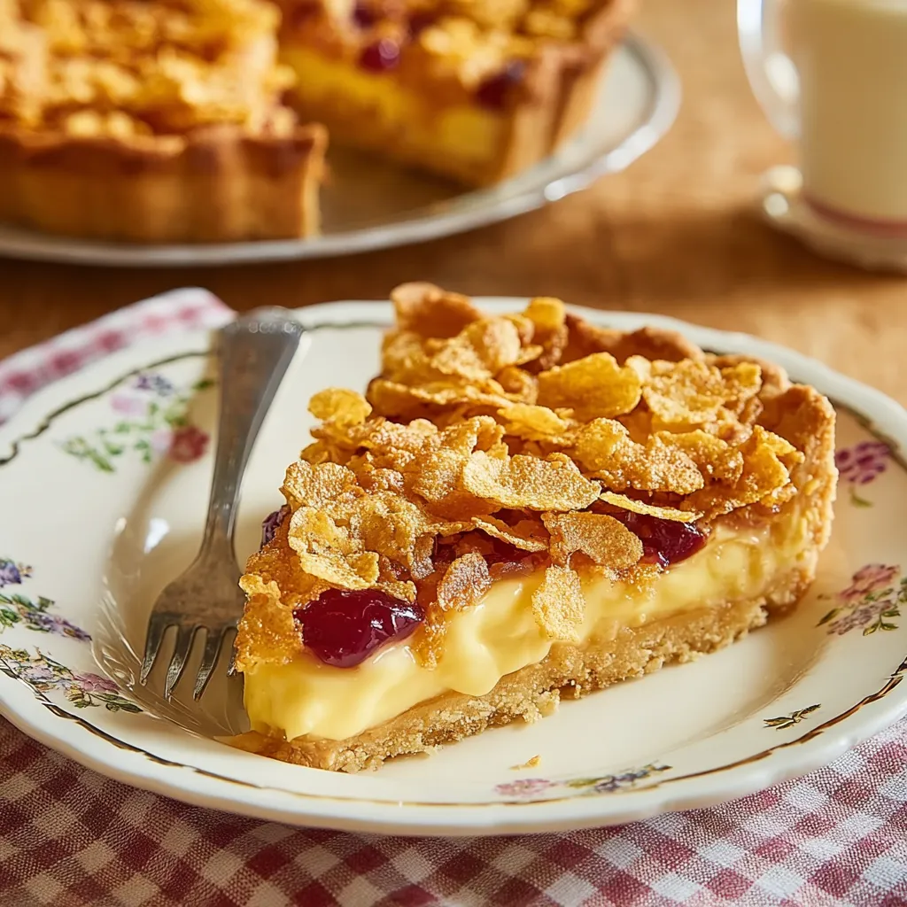 Cornflake Tart (Old School) – A Retro Delight - My Blog