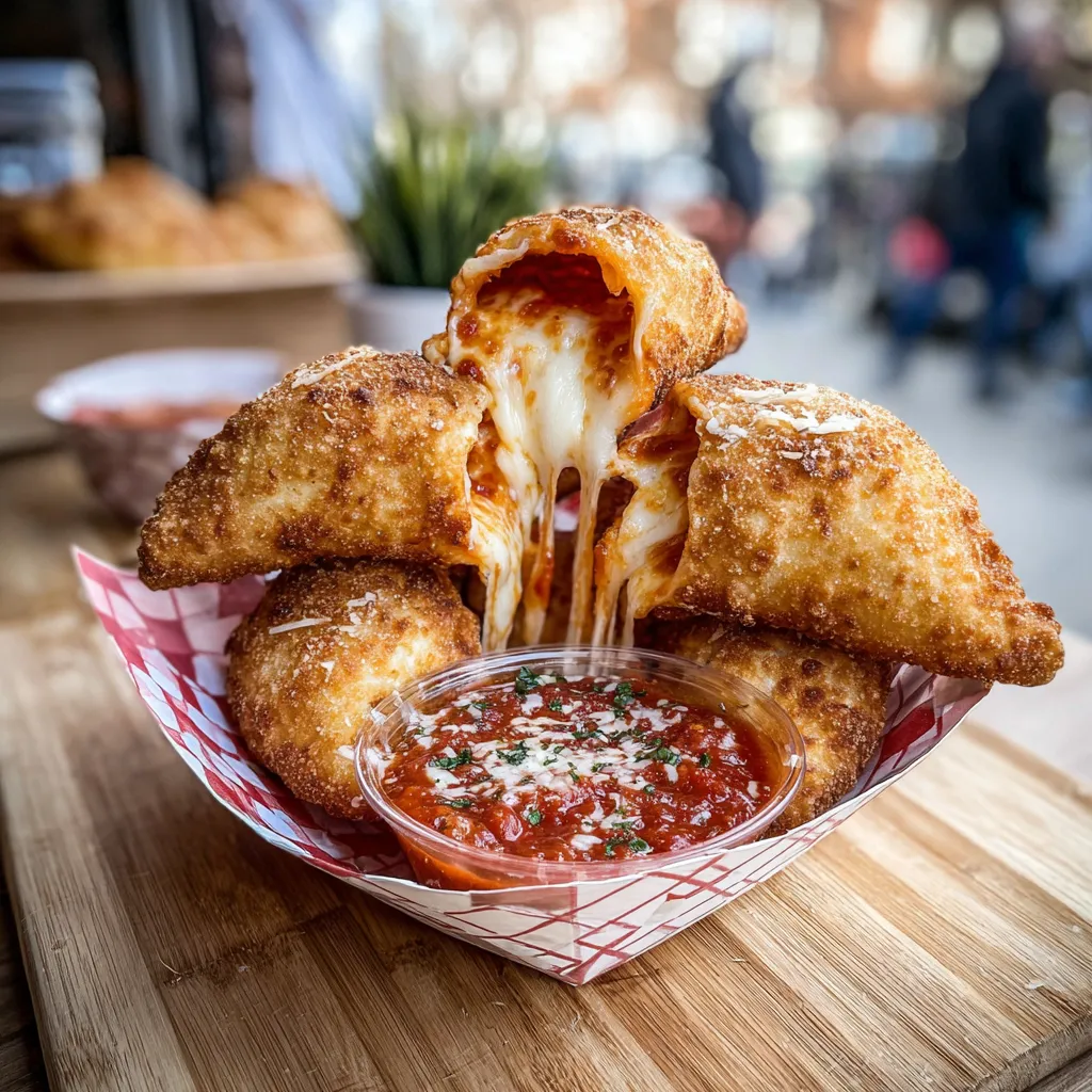 Deep Fried Pizza Puff Pockets (Panzerotti) – A Delightful Handheld ...