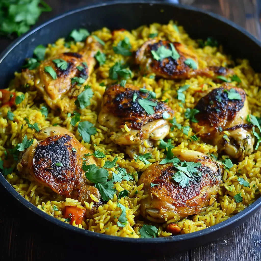 Effortless Moroccan Chicken Rice – A Quick and Delicious Dinner - My Blog