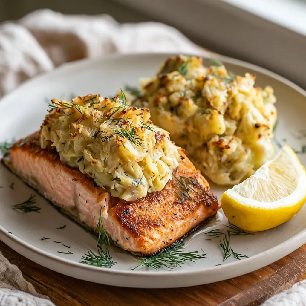 Crab-Stuffed Salmon Fillets - My Blog